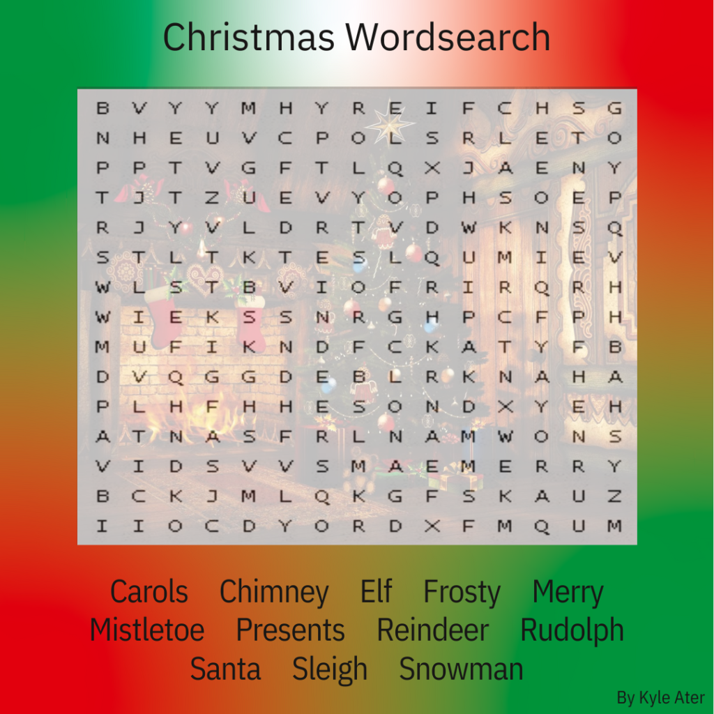 Christmas Word Search – The Bridge