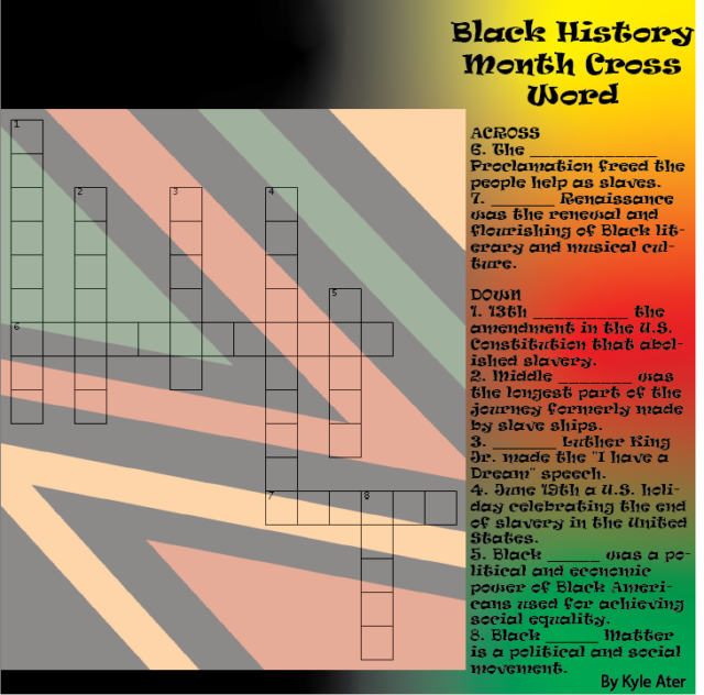 Black History Month Crossword Puzzle – The Bridge