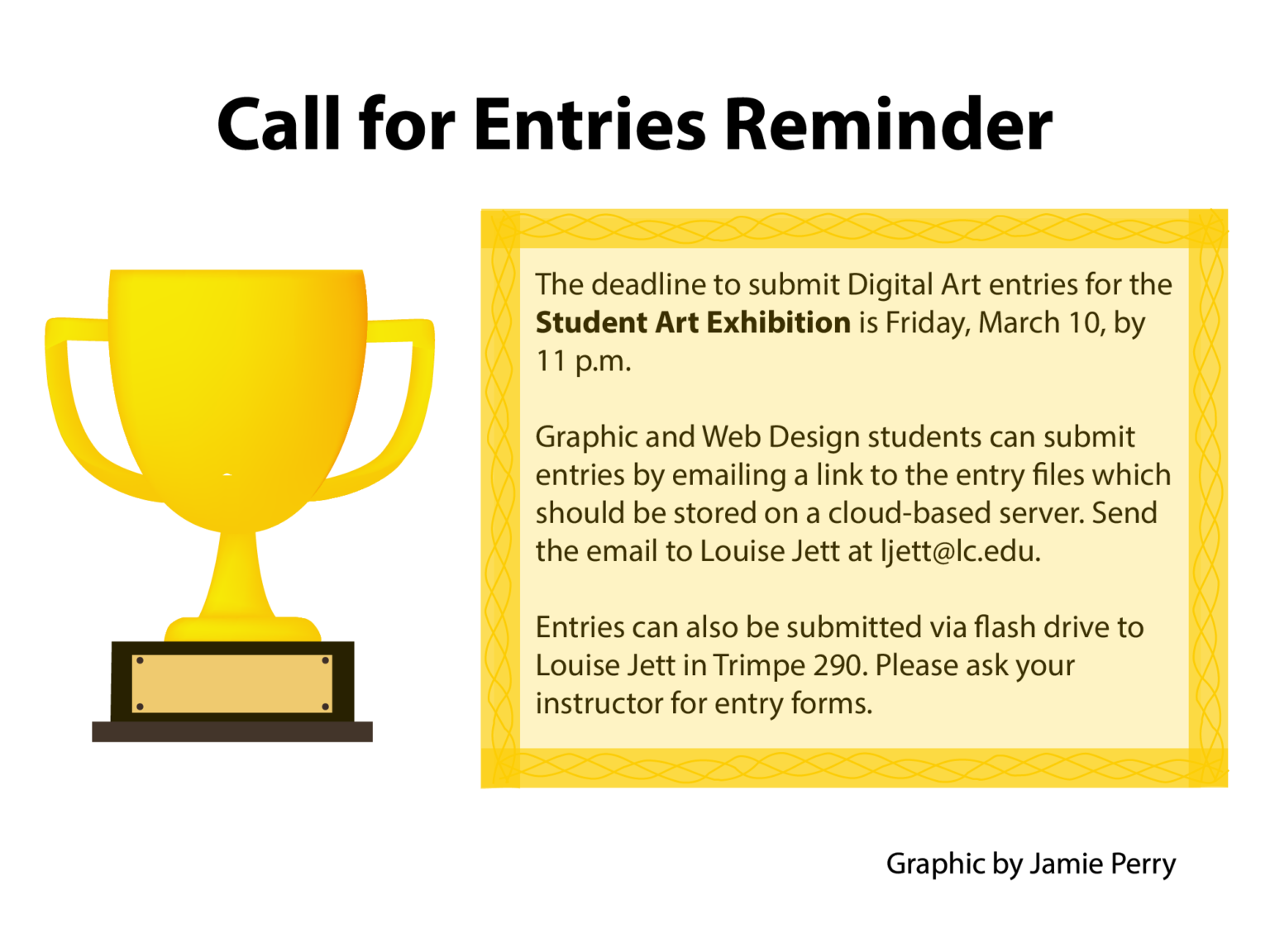 Student Art Exhibition Digital Entries Reminder – The Bridge